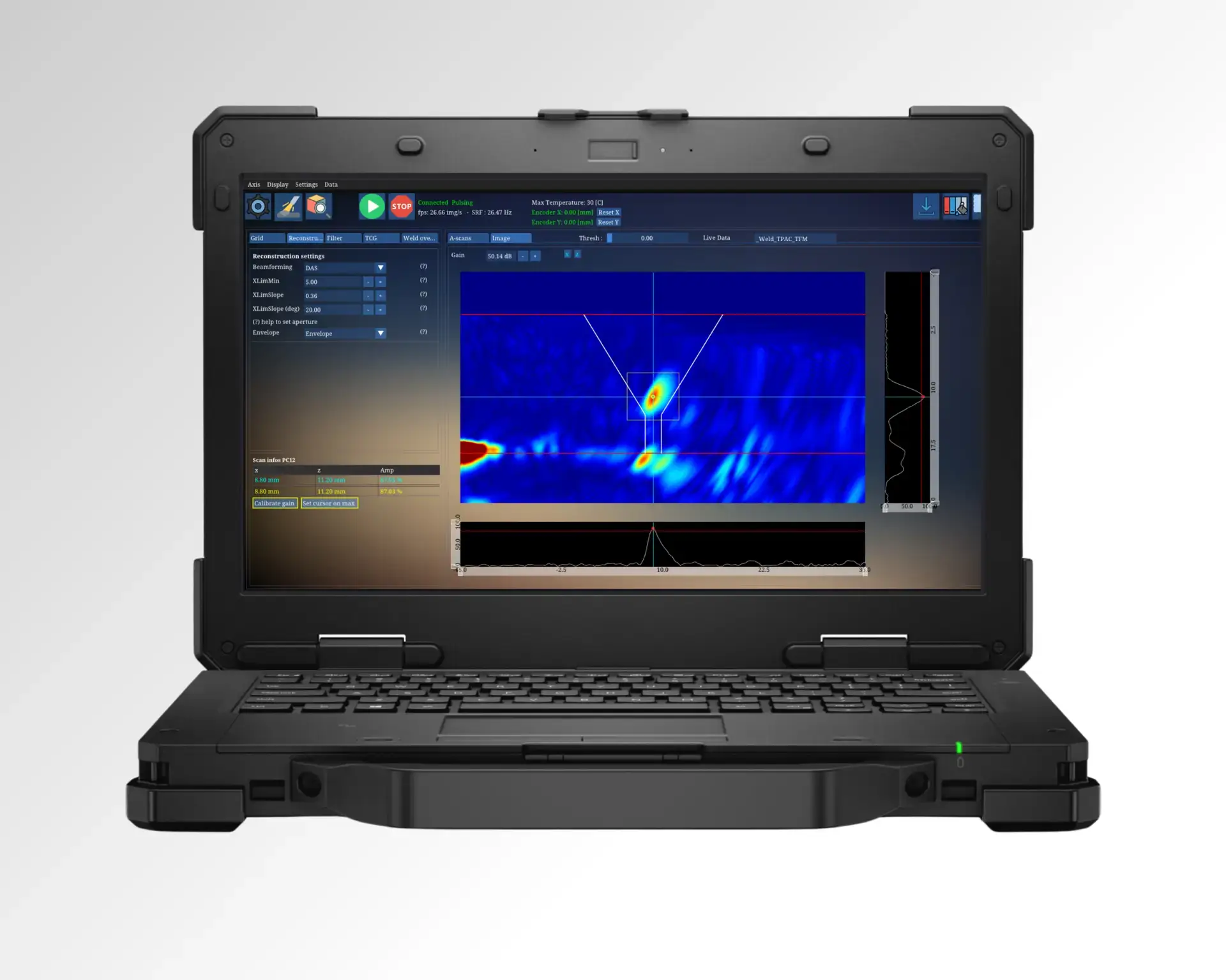 Prelude – Analysis software – TPAC - Unique In NDT